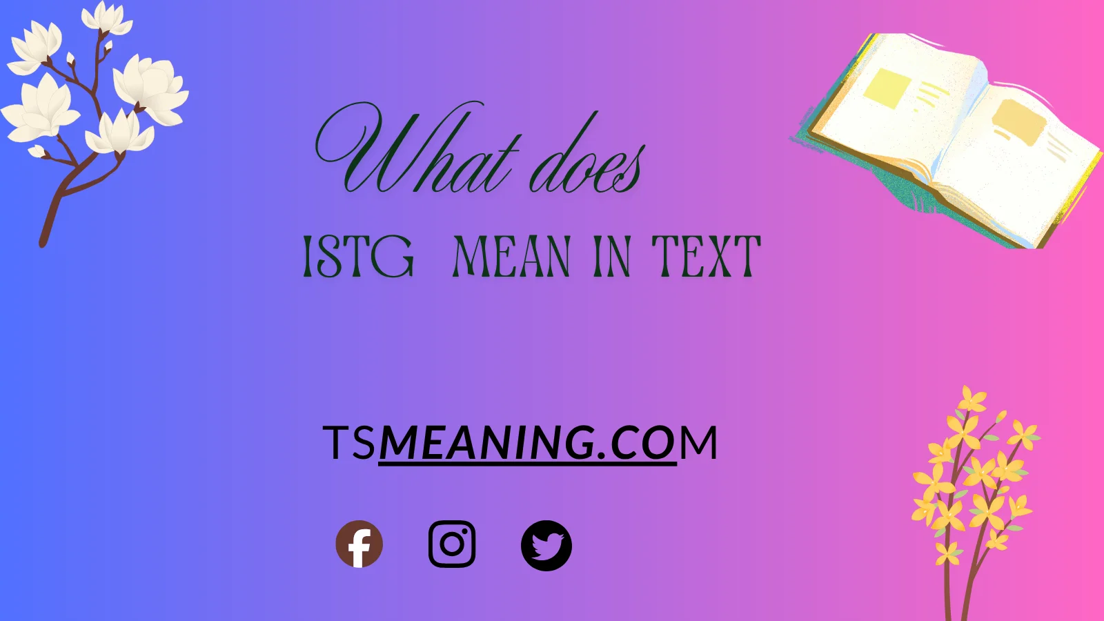 What Does ISTG Mean in Text? The Ultimat Slang Guide 2025